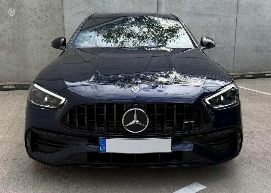 Синий Мерседес Ц 300 2021 в Вильнюс, объемом двигателя 2.00 л и пробегом 71 тыс. км за 43999 €, фото 9 на AUTOMOTO.COM.LV