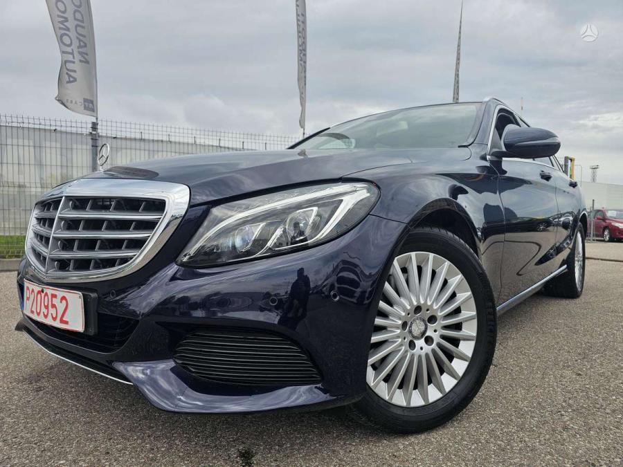 Zils Mercedes-Benz C 300 2016 Kauņa, ar dzinēja tilpumu 2.10 L un nobraukumu 272 tūkst. km par 11999 €, foto 17 vietnē AUTOMOTO.COM.LV