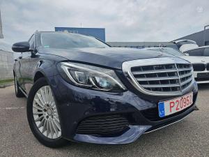 Zils Mercedes-Benz C 300 2016 Kauņa, ar dzinēja tilpumu 2.10 L un nobraukumu 272 tūkst. km par 11999 €, foto 24 vietnē AUTOMOTO.COM.LV