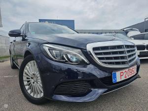 Blue Mercedes-Benz C 300 2016 in Kaunas, with an engine capacity of 2.20 L and mileage of 273 thousand km for 11750 €, photo 16 on AUTOMOTO.COM.LV