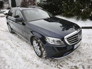 Blue Mercedes-Benz C 300 2019 in Kaunas, with an engine capacity of 1.99 L and mileage of 51 thousand km for 22500 €, photo 3 on AUTOMOTO.COM.LV