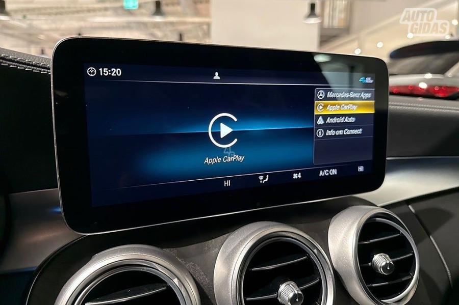 Синий Мерседес Ц 300 2020 в Каунас, объемом двигателя 0.00 л и пробегом 60 тыс. км за 31189 €, фото 15 на AUTOMOTO.COM.LV