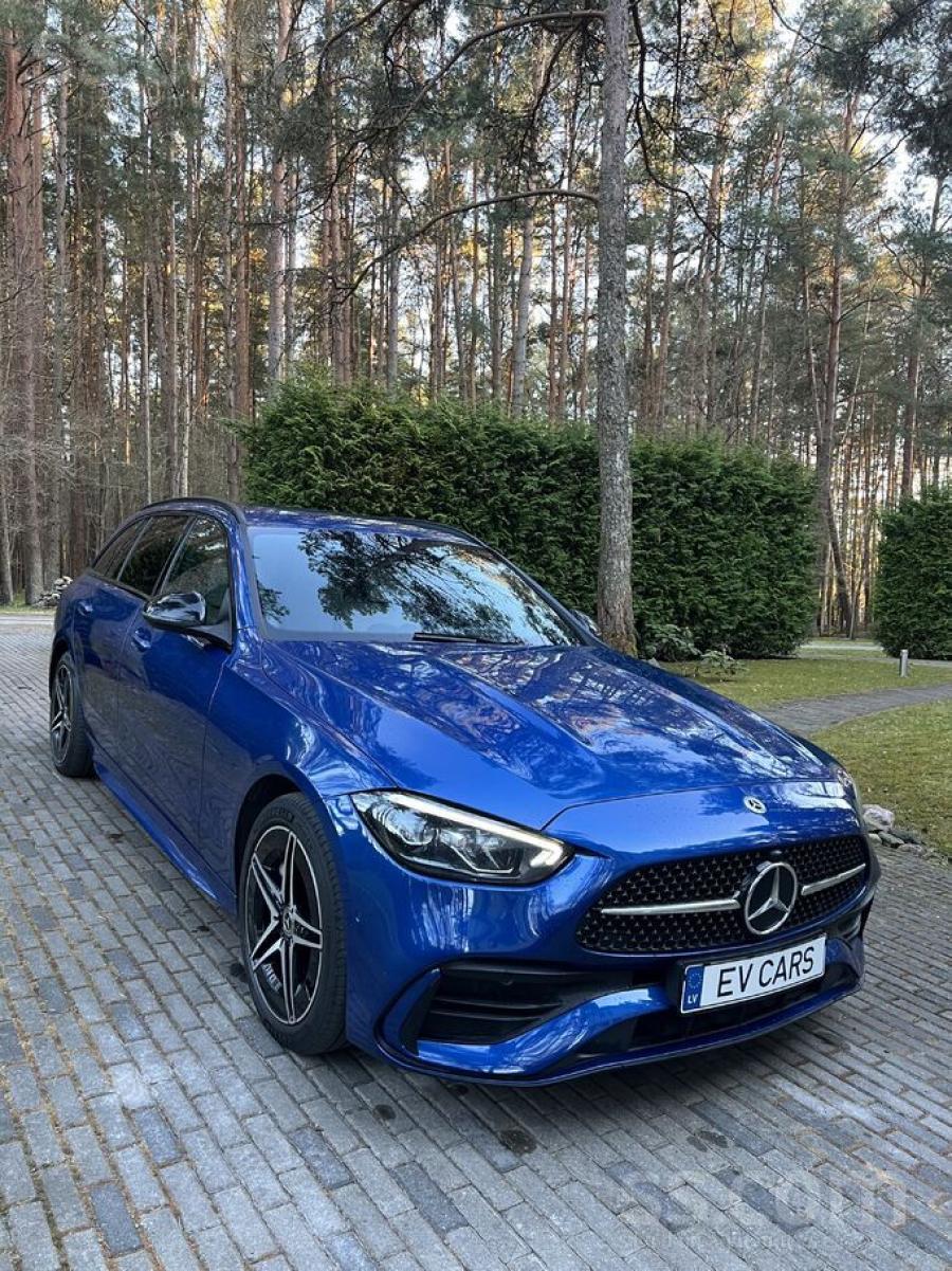 Zils Mercedes-Benz C 300 2023 Rīga, ar dzinēja tilpumu 2.00 L un nobraukumu 146 tūkst. km par 28500 €, foto 1 vietnē AUTOMOTO.COM.LV