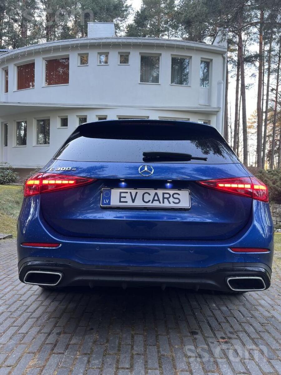 Zils Mercedes-Benz C 300 2023 Rīga, ar dzinēja tilpumu 2.00 L un nobraukumu 146 tūkst. km par 28500 €, foto 5 vietnē AUTOMOTO.COM.LV