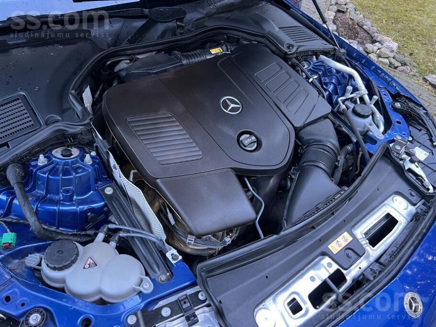 Zils Mercedes-Benz C 300 2023 Rīga, ar dzinēja tilpumu 2.00 L un nobraukumu 146 tūkst. km par 28500 €, foto 24 vietnē AUTOMOTO.COM.LV