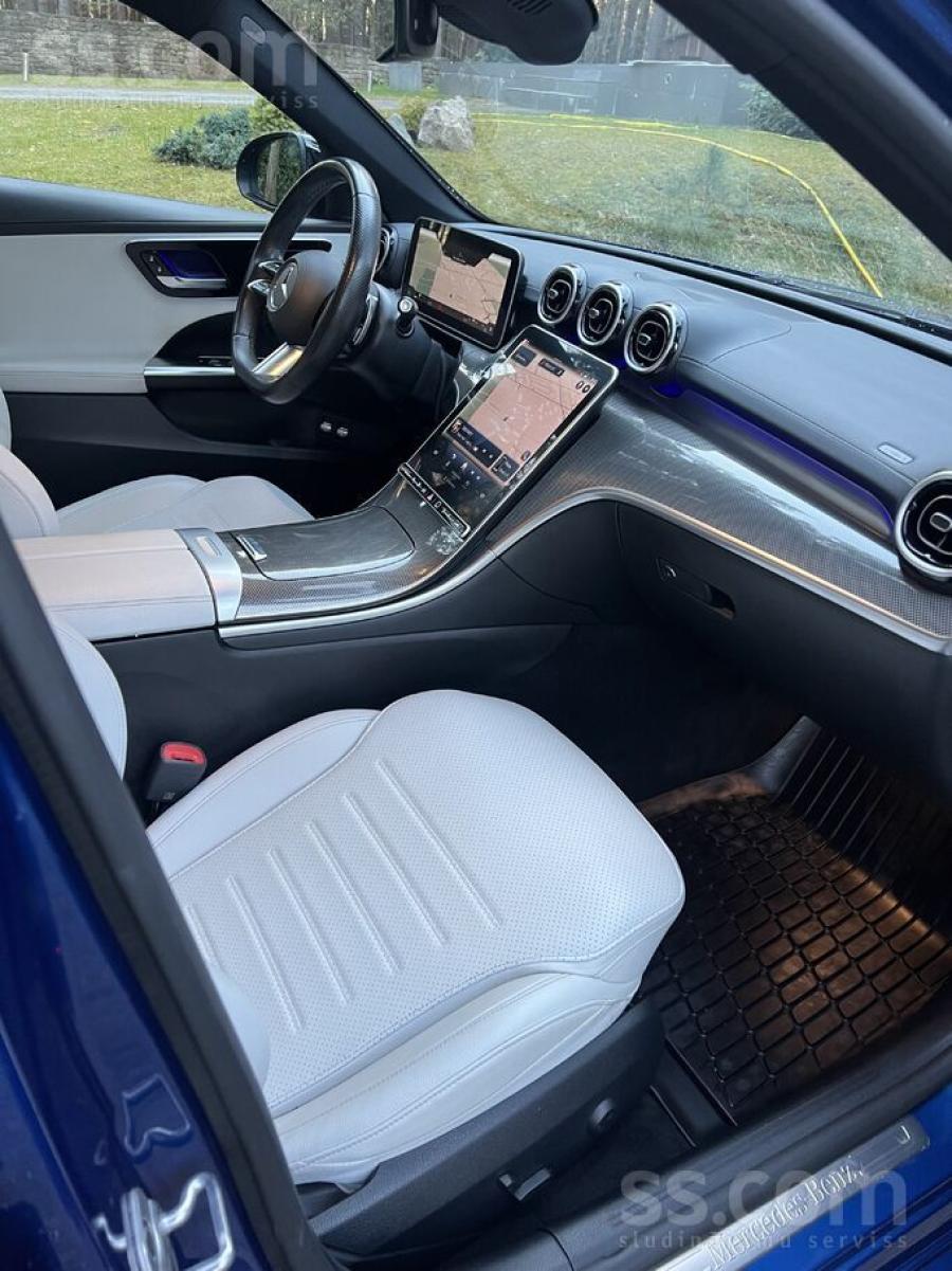 Zils Mercedes-Benz C 300 2023 Rīga, ar dzinēja tilpumu 2.00 L un nobraukumu 146 tūkst. km par 28500 €, foto 28 vietnē AUTOMOTO.COM.LV