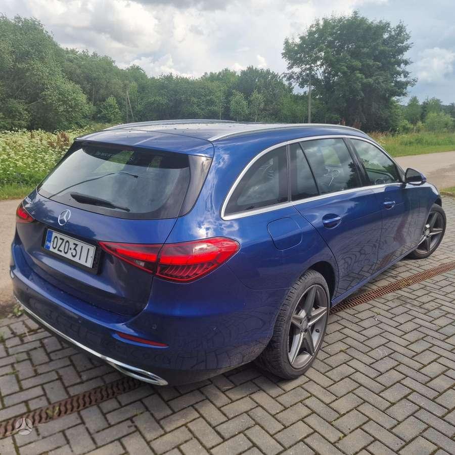 Zils Mercedes-Benz C 300 2023 Kauņa, ar dzinēja tilpumu 2.00 L un nobraukumu 53 tūkst. km par 25300 €, foto 6 vietnē AUTOMOTO.COM.LV