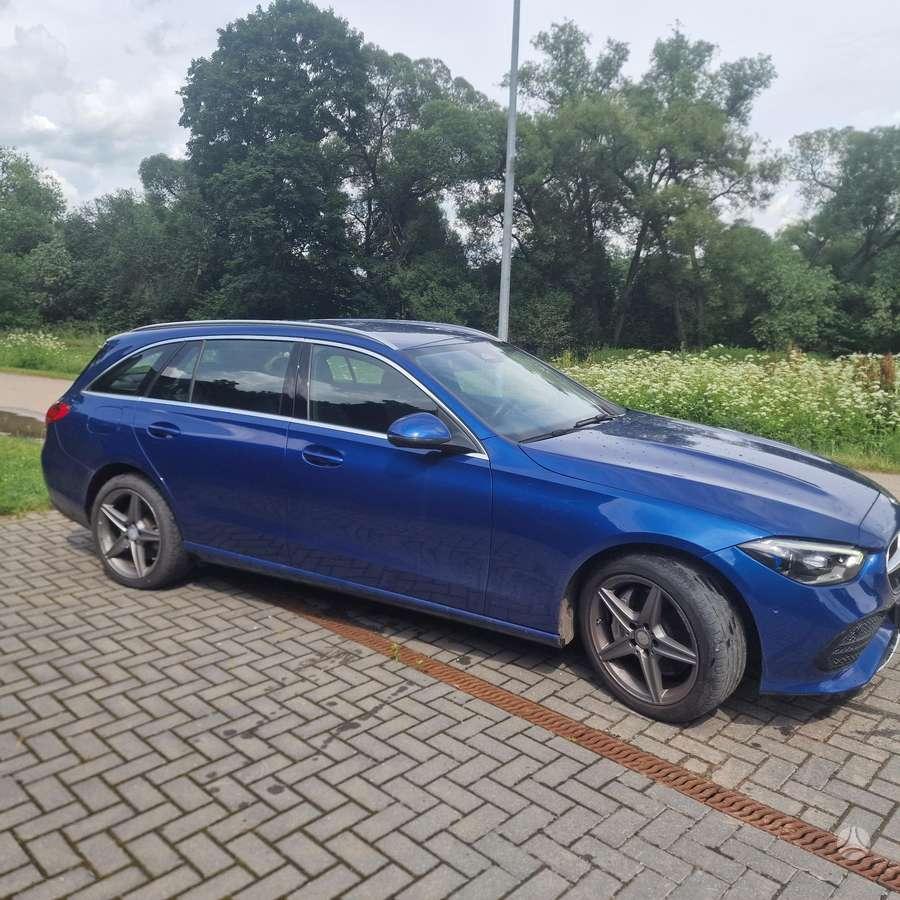 Zils Mercedes-Benz C 300 2023 Kauņa, ar dzinēja tilpumu 2.00 L un nobraukumu 53 tūkst. km par 25300 €, foto 7 vietnē AUTOMOTO.COM.LV