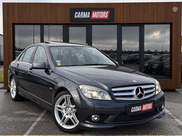 Grey Mercedes-Benz C 300 2009 in Vilnius, with an engine capacity of 3.00 L and mileage of 240 thousand km for 6790 €, photo 1 on AUTOMOTO.COM.LV