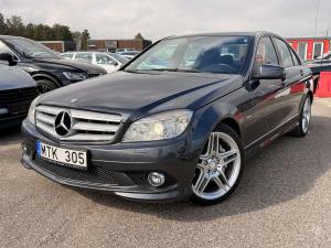 Grey Mercedes-Benz C 300 2009 in Vilnius, with an engine capacity of 3.00 L and mileage of 240 thousand km for 6790 €, photo 4 on AUTOMOTO.COM.LV