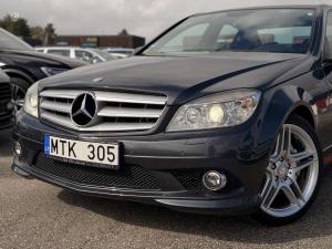 Grey Mercedes-Benz C 300 2009 in Vilnius, with an engine capacity of 3.00 L and mileage of 240 thousand km for 6790 €, photo 6 on AUTOMOTO.COM.LV