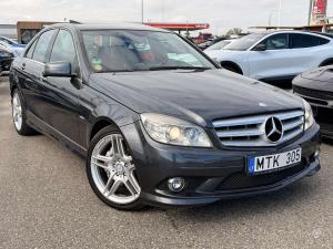 Grey Mercedes-Benz C 300 2009 in Vilnius, with an engine capacity of 3.00 L and mileage of 240 thousand km for 6790 €, photo 8 on AUTOMOTO.COM.LV