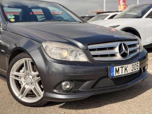 Grey Mercedes-Benz C 300 2009 in Vilnius, with an engine capacity of 3.00 L and mileage of 240 thousand km for 6790 €, photo 10 on AUTOMOTO.COM.LV