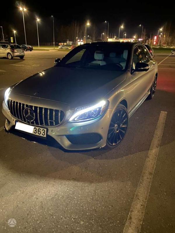 Pelēks Mercedes-Benz C 300 2015 Kauņa, ar dzinēja tilpumu 1.99 L un nobraukumu 179 tūkst. km par 13500 €, foto 5 vietnē AUTOMOTO.COM.LV