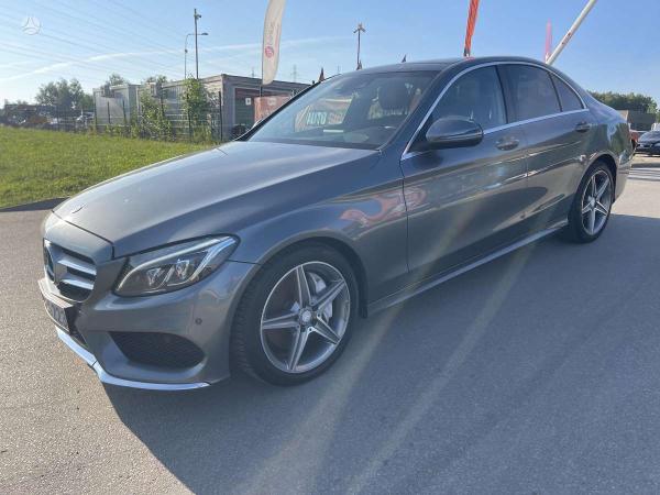 Grey Mercedes-Benz C 300 2016 in Kaunas, with an engine capacity of 2.20 L and mileage of 260 thousand km for 15950 €, photo 6 on AUTOMOTO.COM.LV
