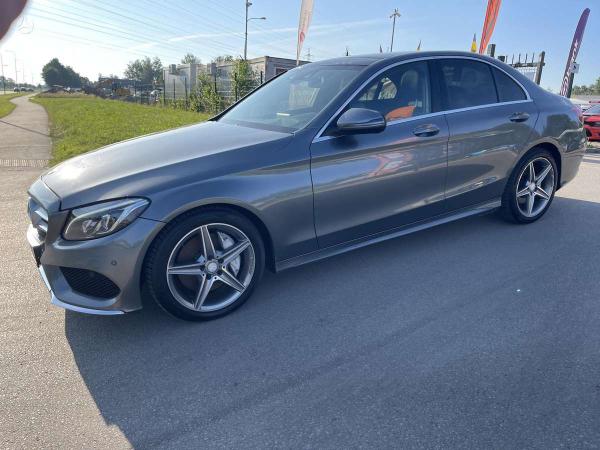Grey Mercedes-Benz C 300 2016 in Kaunas, with an engine capacity of 2.20 L and mileage of 260 thousand km for 15950 €, photo 7 on AUTOMOTO.COM.LV