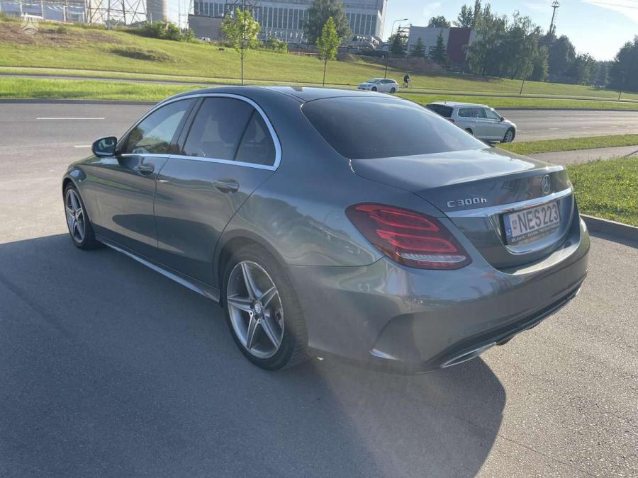 Pelēks Mercedes-Benz C 300 2016 Kauņa, ar dzinēja tilpumu 2.20 L un nobraukumu 260 tūkst. km par 15950 €, foto 11 vietnē AUTOMOTO.COM.LV