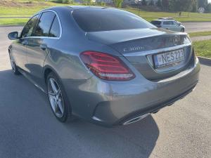 Pelēks Mercedes-Benz C 300 2016 Kauņa, ar dzinēja tilpumu 2.20 L un nobraukumu 260 tūkst. km par 15950 €, foto 12 vietnē AUTOMOTO.COM.LV