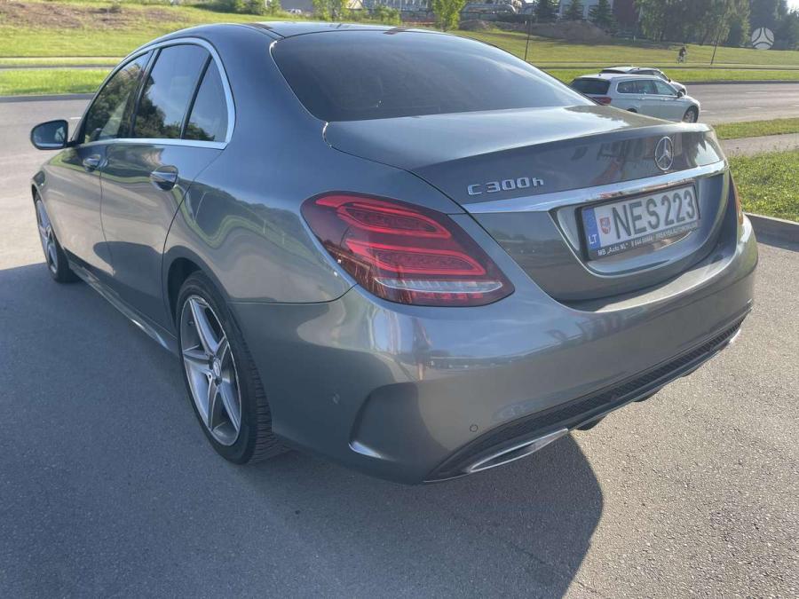 Pelēks Mercedes-Benz C 300 2016 Kauņa, ar dzinēja tilpumu 2.20 L un nobraukumu 260 tūkst. km par 15950 €, foto 12 vietnē AUTOMOTO.COM.LV