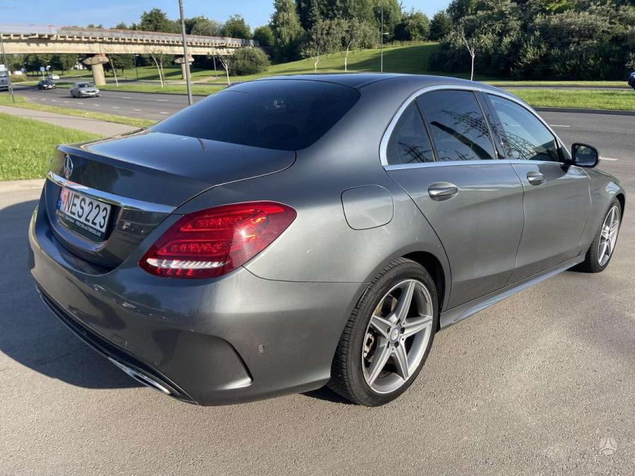Pelēks Mercedes-Benz C 300 2016 Kauņa, ar dzinēja tilpumu 2.20 L un nobraukumu 260 tūkst. km par 15950 €, foto 15 vietnē AUTOMOTO.COM.LV