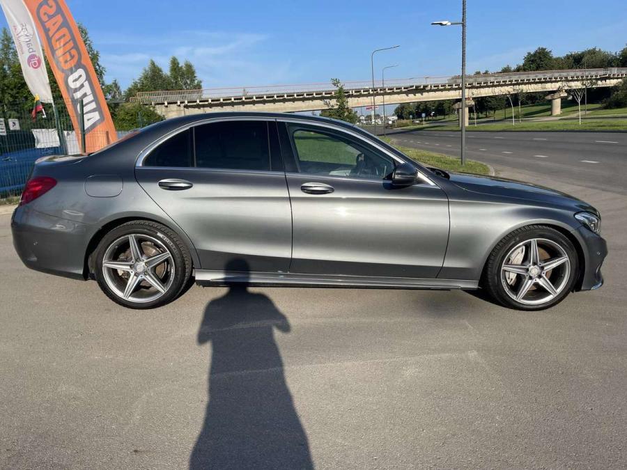 Pelēks Mercedes-Benz C 300 2016 Kauņa, ar dzinēja tilpumu 2.20 L un nobraukumu 260 tūkst. km par 15950 €, foto 17 vietnē AUTOMOTO.COM.LV