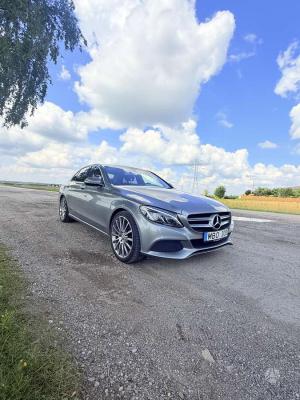 Grey Mercedes-Benz C 300 2016 in Kaunas, with an engine capacity of 1.99 L and mileage of 155 thousand km for 13500 €, photo  on AUTOMOTO.COM.LV