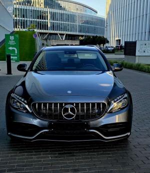 Grey Mercedes-Benz C 300 2017 in Vilnius, with an engine capacity of 2.00 L and mileage of 167 thousand km for 17300 €, photo 8 on AUTOMOTO.COM.LV