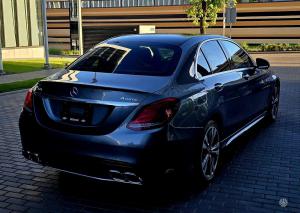 Grey Mercedes-Benz C 300 2017 in Vilnius, with an engine capacity of 2.00 L and mileage of 167 thousand km for 17300 €, photo 10 on AUTOMOTO.COM.LV
