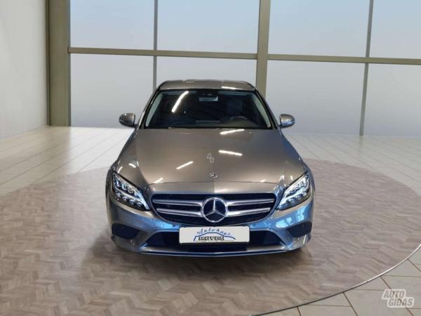 Grey Mercedes-Benz C 300 2018 in Kaunas, with an engine capacity of 2.00 L and mileage of 100 thousand km for 26839 €, photo 8 on AUTOMOTO.COM.LV