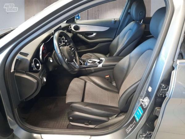 Grey Mercedes-Benz C 300 2018 in Kaunas, with an engine capacity of 2.00 L and mileage of 100 thousand km for 26839 €, photo 9 on AUTOMOTO.COM.LV