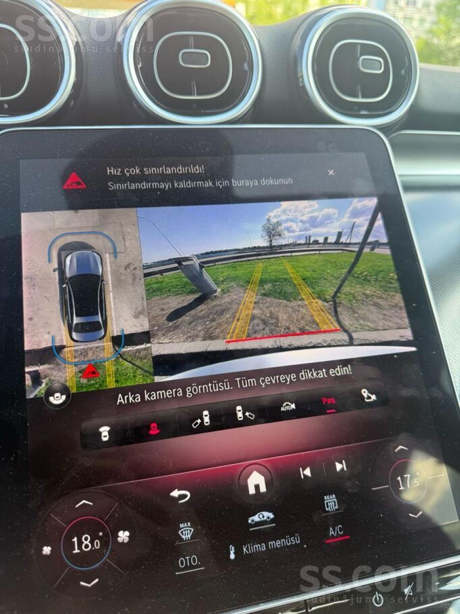 Pelēks Mercedes-Benz C 300 2022 Rīga, ar dzinēja tilpumu 2.00 L un nobraukumu 104 tūkst. km par 37900 €, foto 9 vietnē AUTOMOTO.COM.LV