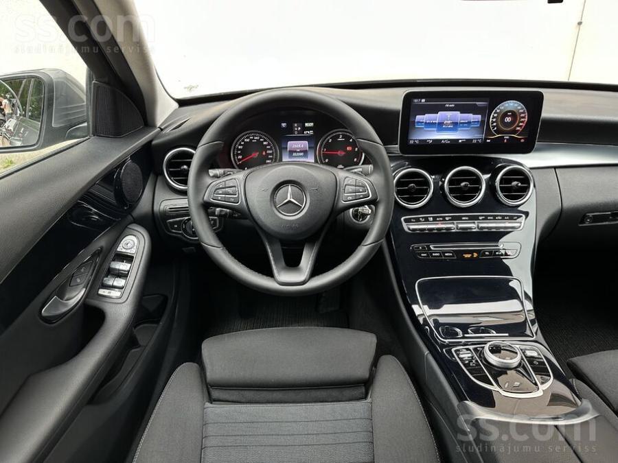 Серый Мерседес Ц 300 2016 в Елгава, объемом двигателя 2.20 л и пробегом 322 тыс. км за 11200 €, фото 13 на AUTOMOTO.COM.LV