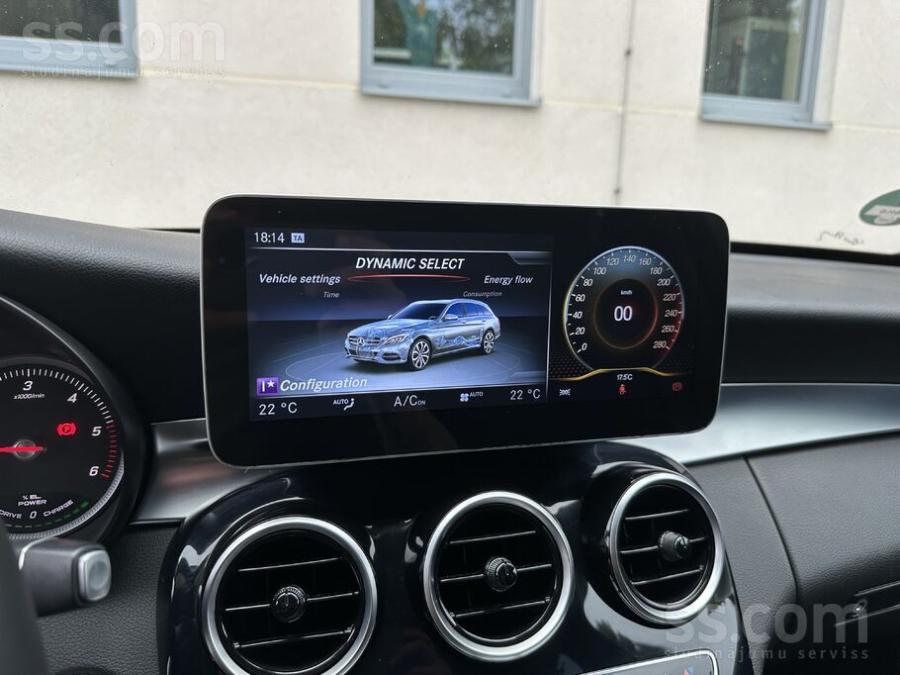 Серый Мерседес Ц 300 2016 в Елгава, объемом двигателя 2.20 л и пробегом 322 тыс. км за 11200 €, фото 25 на AUTOMOTO.COM.LV
