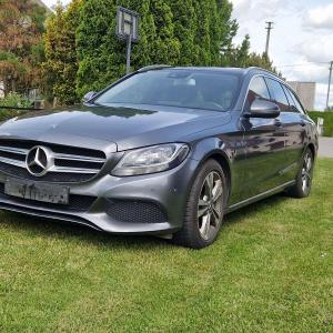 Grey Mercedes-Benz C 300 2018 in Skaudvile, with an engine capacity of 2.10 L and mileage of 291 thousand km for 10500 €, photo  on AUTOMOTO.COM.LV