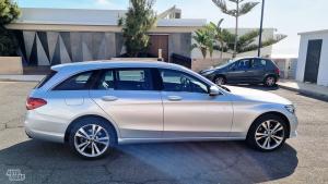 Grey Mercedes-Benz C 300 2019 in Vilnius, with an engine capacity of 2.00 L and mileage of 109 thousand km for 24900 €, photo 6 on AUTOMOTO.COM.LV