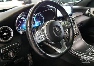 Grey Mercedes-Benz C 300 2019 in Vilnius, with an engine capacity of 2.00 L and mileage of 109 thousand km for 24900 €, photo 12 on AUTOMOTO.COM.LV
