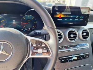 Grey Mercedes-Benz C 300 2019 in Vilnius, with an engine capacity of 2.00 L and mileage of 109 thousand km for 24900 €, photo 15 on AUTOMOTO.COM.LV