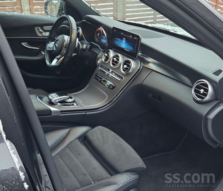 Pelēks Mercedes-Benz C 300 2020 Rīga, ar dzinēja tilpumu 2.00 L un nobraukumu 192 tūkst. km par 22550 €, foto 7 vietnē AUTOMOTO.COM.LV