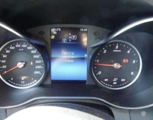 Grey Mercedes-Benz C 300 2021 in Marijampole, with an engine capacity of 1.95 L and mileage of 117 thousand km for 16999 €, photo 5 on AUTOMOTO.COM.LV