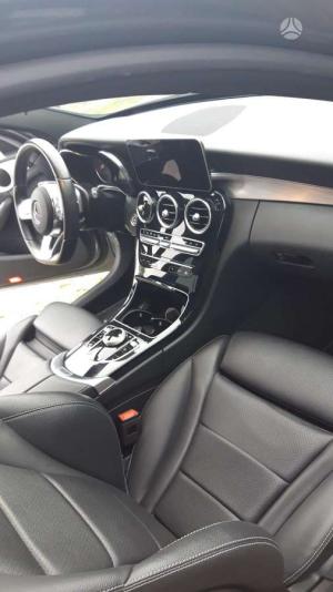 Grey Mercedes-Benz C 300 2021 in Marijampole, with an engine capacity of 1.95 L and mileage of 117 thousand km for 16999 €, photo 6 on AUTOMOTO.COM.LV