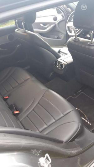 Grey Mercedes-Benz C 300 2021 in Marijampole, with an engine capacity of 1.95 L and mileage of 117 thousand km for 16999 €, photo 7 on AUTOMOTO.COM.LV