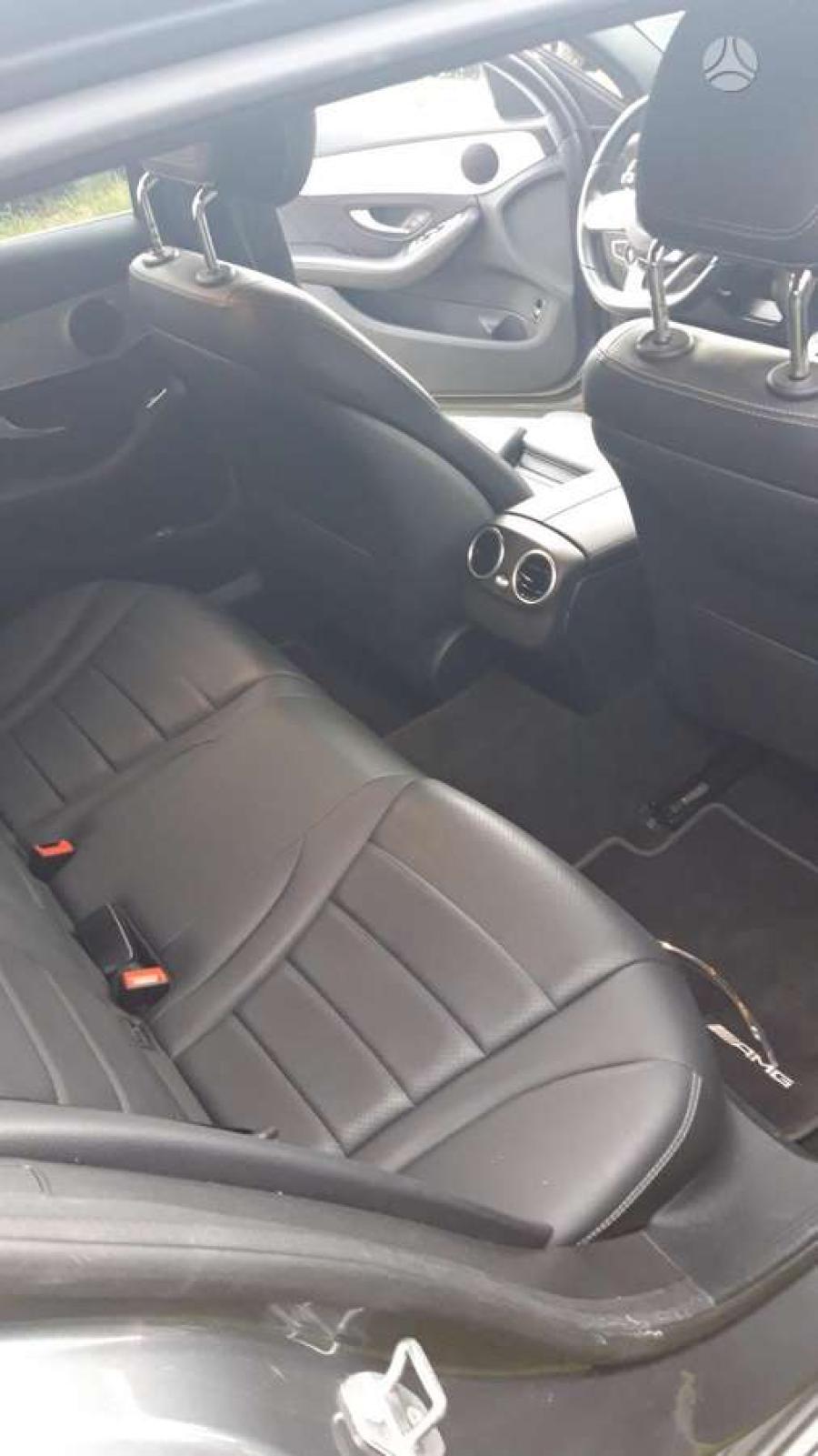 Grey Mercedes-Benz C 300 2021 in Marijampole, with an engine capacity of 1.95 L and mileage of 117 thousand km for 16999 €, photo 7 on AUTOMOTO.COM.LV