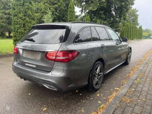 Grey Mercedes-Benz C 300 2021 in Taurage, with an engine capacity of 2.00 L and mileage of 446 thousand km for 10800 €, photo 5 on AUTOMOTO.COM.LV