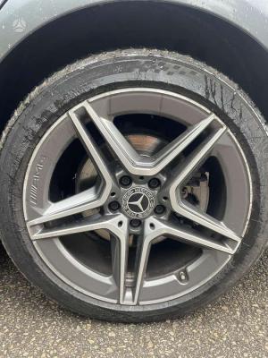 Grey Mercedes-Benz C 300 2021 in Taurage, with an engine capacity of 2.00 L and mileage of 446 thousand km for 10800 €, photo 9 on AUTOMOTO.COM.LV