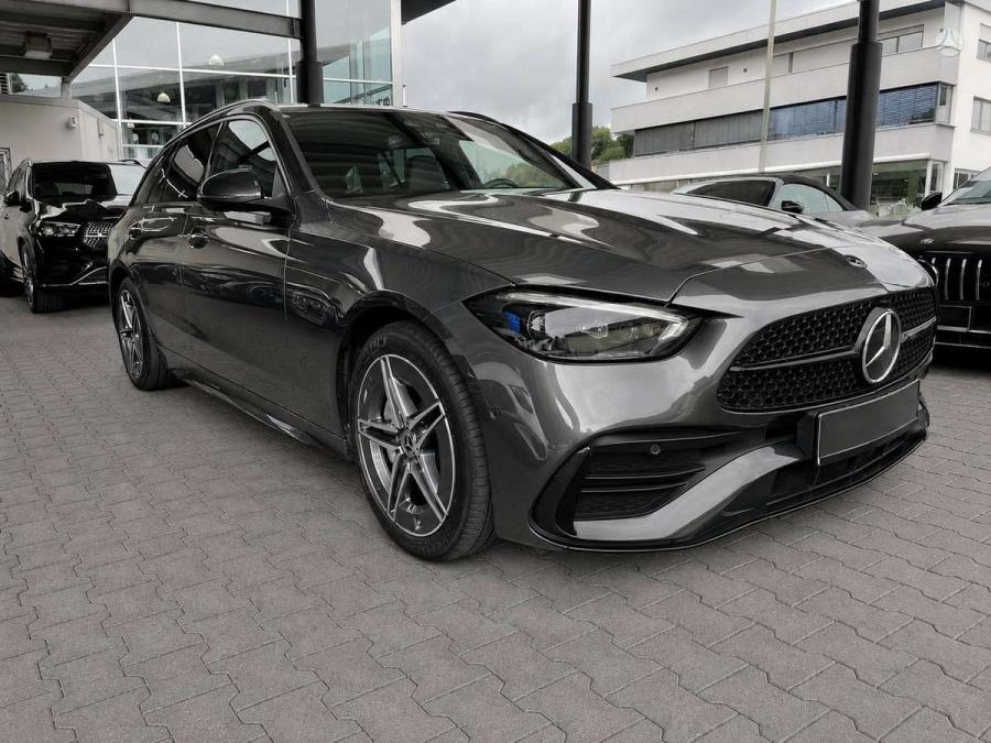 Pelēks Mercedes-Benz C 300 2023 Tukums, ar dzinēja tilpumu 0.00 L un nobraukumu 69 tūkst. km par 34990 €, foto 3 vietnē AUTOMOTO.COM.LV