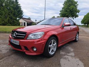 Красный Мерседес Ц 300 2009 в Шилуте, объемом двигателя 3.00 л и пробегом 251 тыс. км за 6300 €, фото  на AUTOMOTO.COM.LV