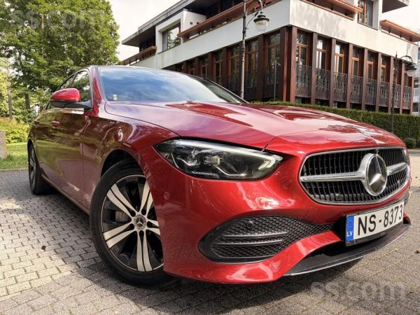 Sarkans Mercedes-Benz C 300 2022 Rīga, ar dzinēja tilpumu 2.00 L un nobraukumu 83 tūkst. km par 37800 €, foto 4 vietnē AUTOMOTO.COM.LV