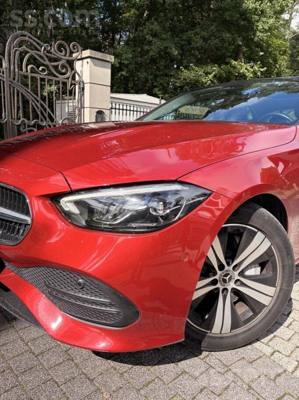 Sarkans Mercedes-Benz C 300 2022 Rīga, ar dzinēja tilpumu 2.00 L un nobraukumu 83 tūkst. km par 37800 €, foto 6 vietnē AUTOMOTO.COM.LV