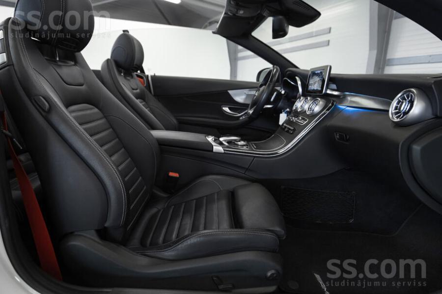 Balts Mercedes-Benz C 300 2017 Tukums, ar dzinēja tilpumu 2.00 L un nobraukumu 0 tūkst. km par 32000 €, foto 14 vietnē AUTOMOTO.COM.LV