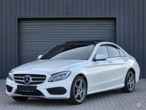 White Mercedes-Benz C 300 2014 in Kaunas, with an engine capacity of 2.14 L and mileage of 240 thousand km for 14500 €, photo 7 on AUTOMOTO.COM.LV
